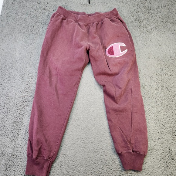 Champion | Pants | Champion Reverse Weave Pants Mens Xl Maroon Pink C ...